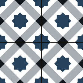 Multi Colour Matte Martinia Azul 600x600 mm Kalamkari Series Matte ...