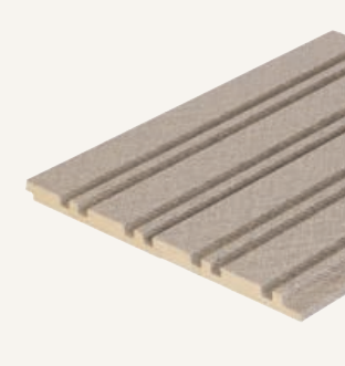 Shop 039 Rome Magvee Louvers 8 Ft x 4.7 inch MDF Panels Living Room ...