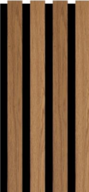 Shop Texture finish P3 578 Vienna Wood Acoustic Pane | Material Depot