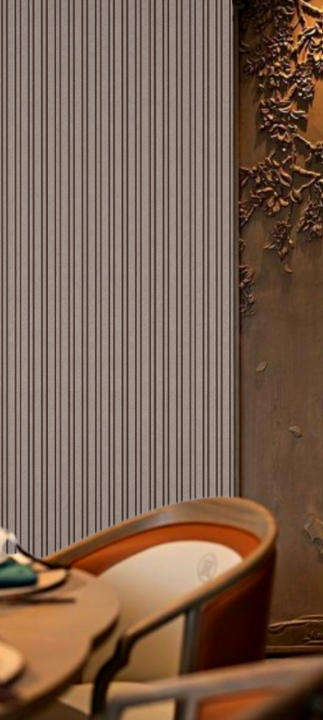 Beige Wooden Look Charcoal Louvers/Panel 8 ft x 1 ft - 6 mm | Ideal for ...