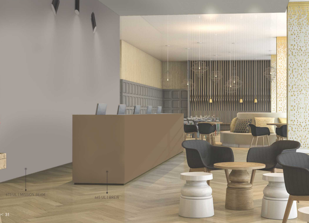 673 UL Mission Beige 8 ft x 4 ft Ultra Matt Finish Laminate - 1 mm ...