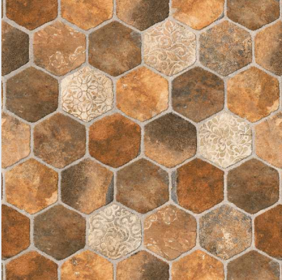 Brown TL 06312 Vitrified Tile