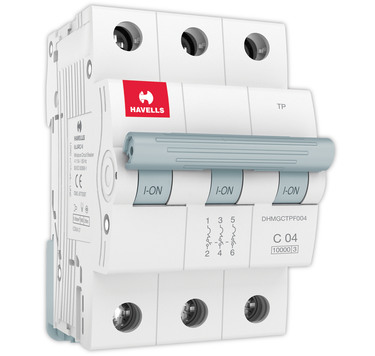 MCB TP C Curve 4 A | MCB TP C Curve 4 A