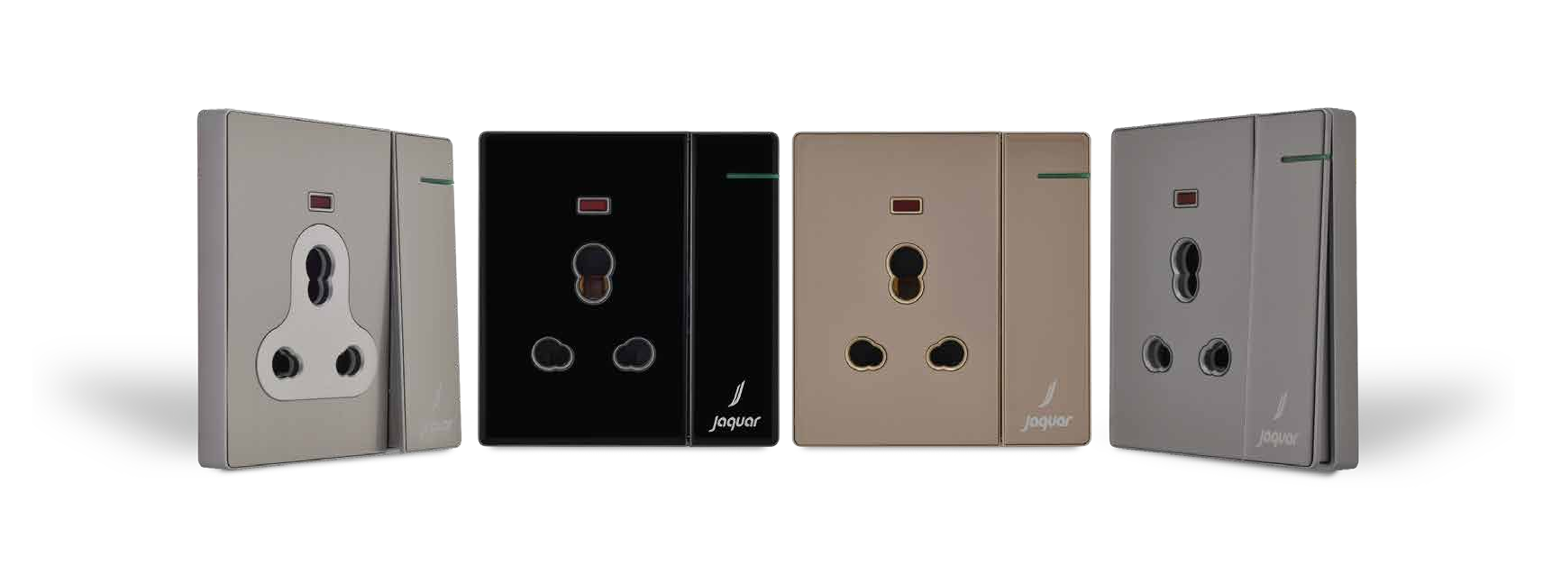 SKG-GRY-GL16A1GBIS Grey 6A+16A Three Pin Socket With Indicator And Big ...