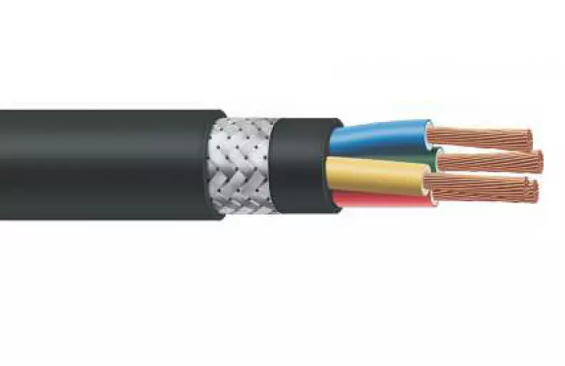 Polycab 3 Core Unarmoured Industrial Braided Screened Cable 2.5 Sqmm ...