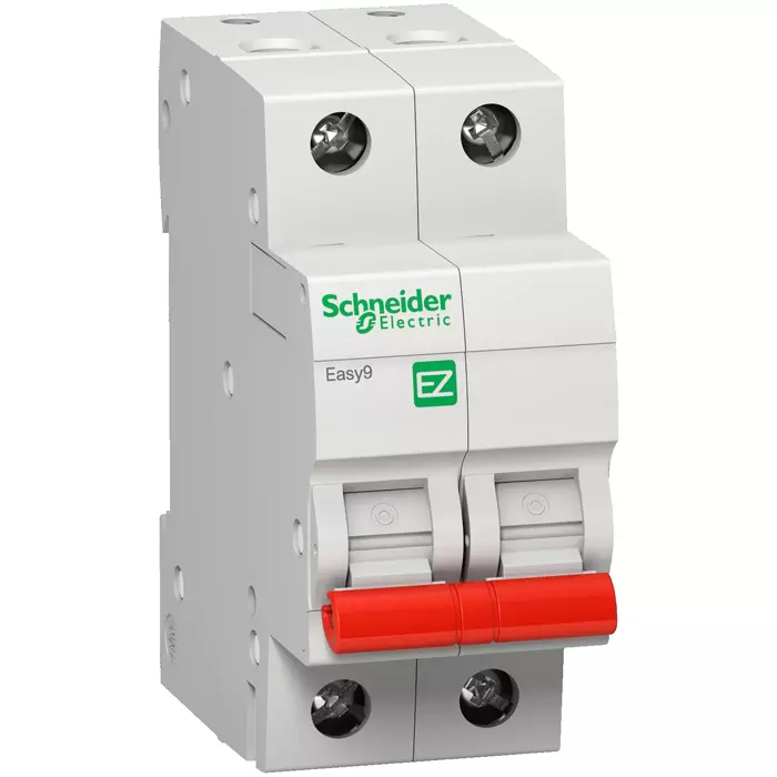 Schneider EZ9S66263 63A 2 Pole Isolator Switch Switchgear of color ...
