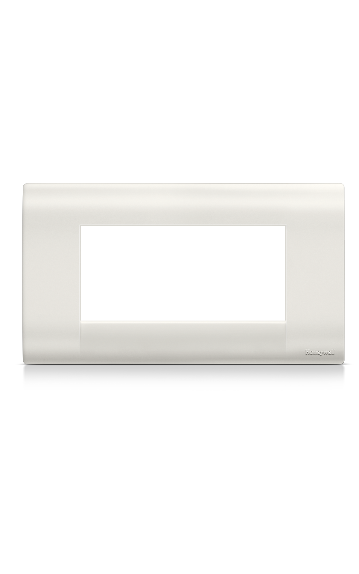 8 Module Square Front Plate Front Plates Synthetic Chalk White Modular ...
