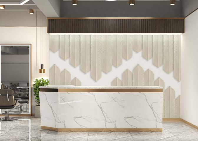 PN 03115 F Luxury PU Terra Brown Panels Decorative Wall Panel | 4 ft x ...