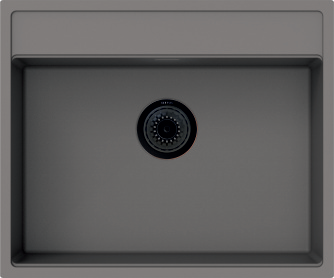 Carysil Workstation Series Waltz 610 610x508 mm Deep Black Finish (With ...