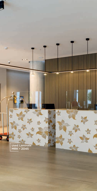 White Patterned Look Texture Finish PVC Laminate - 1.2mm | MRK 2045 ...