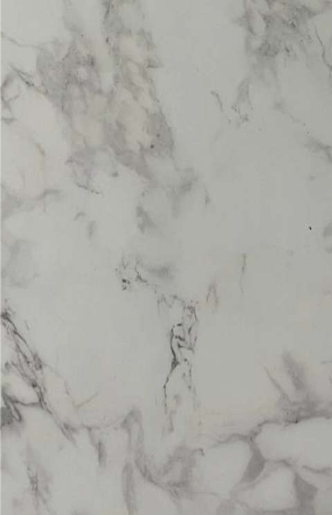 6145 HGL Carrara White 8 ft x 4 ft High Gloss Finish Decorative ...