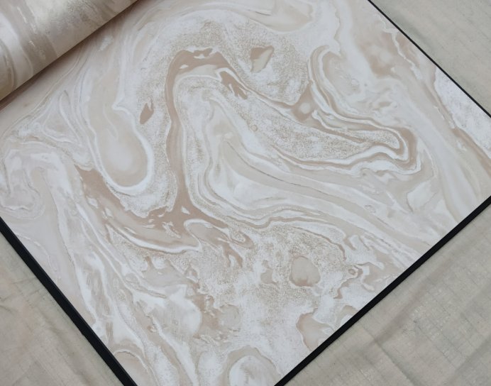 A close-up of a888038 | 10 Meter x 21 Inches Marble Look Wallpaper - 57 ...