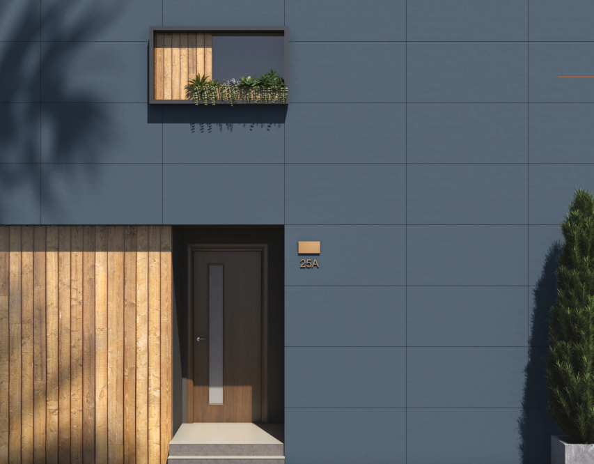 Elegance In Simplicity: A Modern Living Space with Modern TV Unit Design