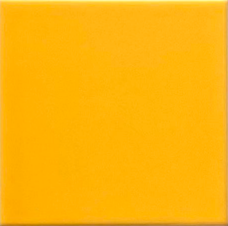 TL 00055 O 4x4 inches Mango Yellow Plain Glossy Finish Ceramic Wall ...