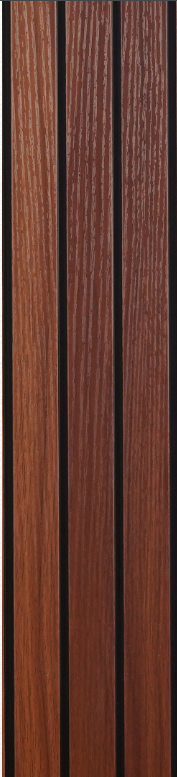 Brown Wooden Look PVC Louver/Panel 10 ft x 1 ft - 10 mm | Ideal for ...