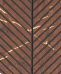Buy RC 11103 Wood Texture finish Louver in Bangalore | Material Depot