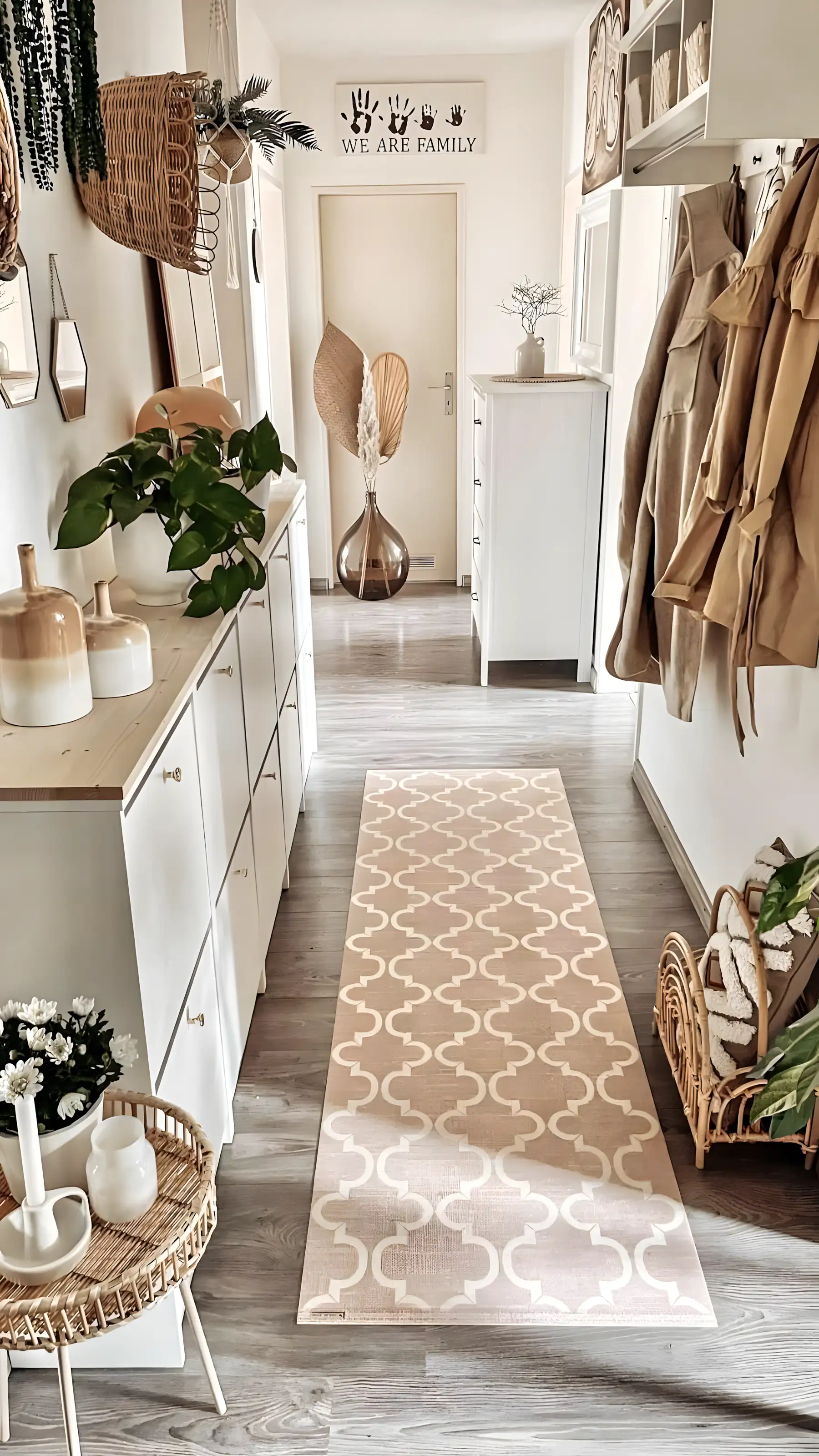 Warm And Inviting Home Entrance